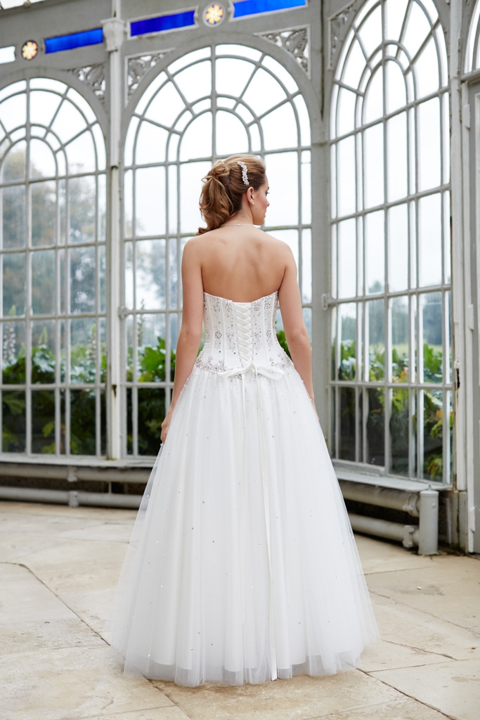 Tiffany Bliss Carly back - Gorgeous Brides